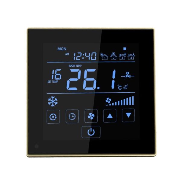 Touch Screen programmable FCU Thermostat JP Technology
